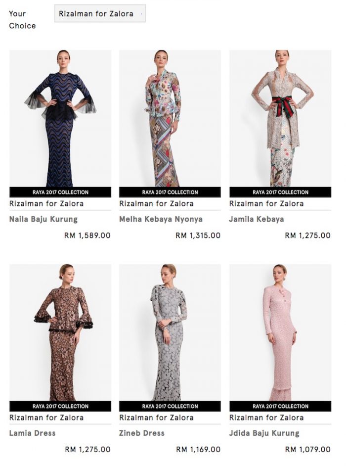 5 Jenama Baju Raya Paling Mahal, Harga Lebih RM4,000