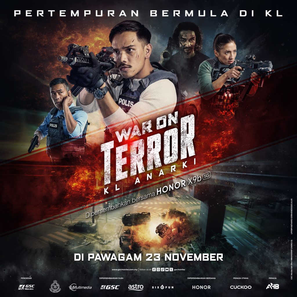 War On Terror : KL Anarki bakal ditayangkan mulai 23 November